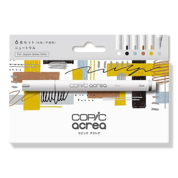 .Too COPIC acrea 6 colors set Essentials